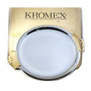 Kromex | Dining | Vintage Kromex Silver Serving Tray Oval Party Platter ...